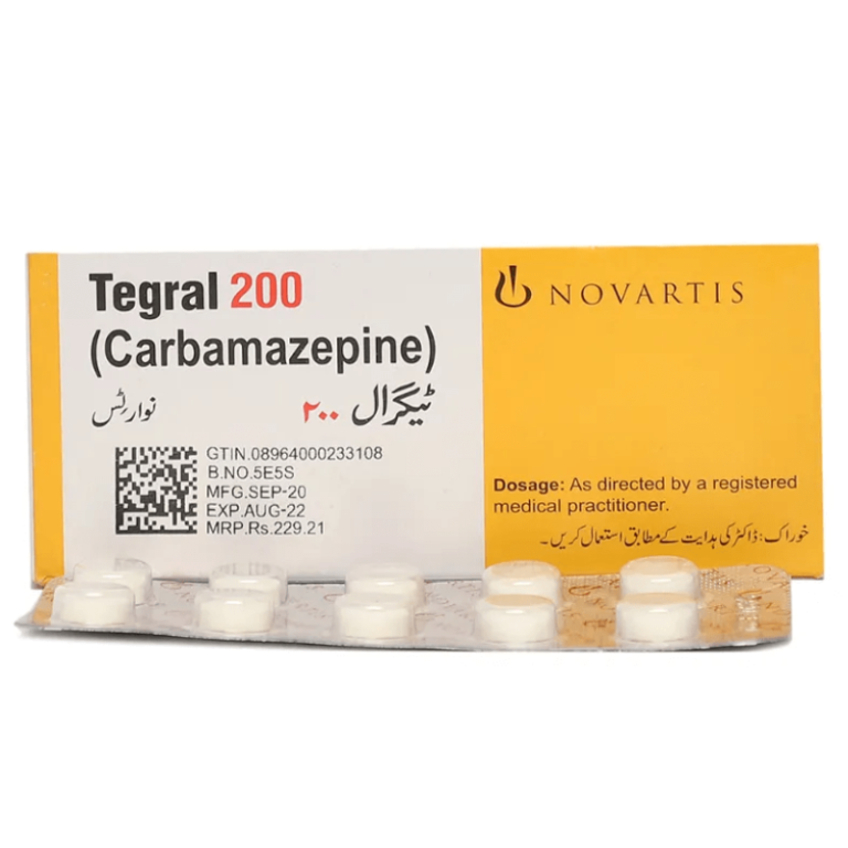 Tegral 200mg Tablets (Carbamazepine) Price in Pakistan